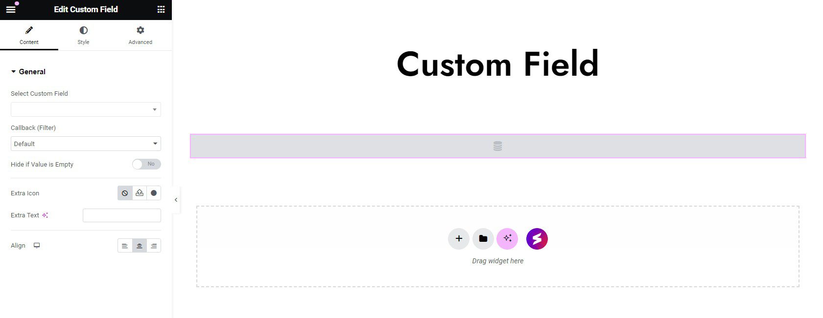 How To Use Custom Field In Elementor - Spexo Addons