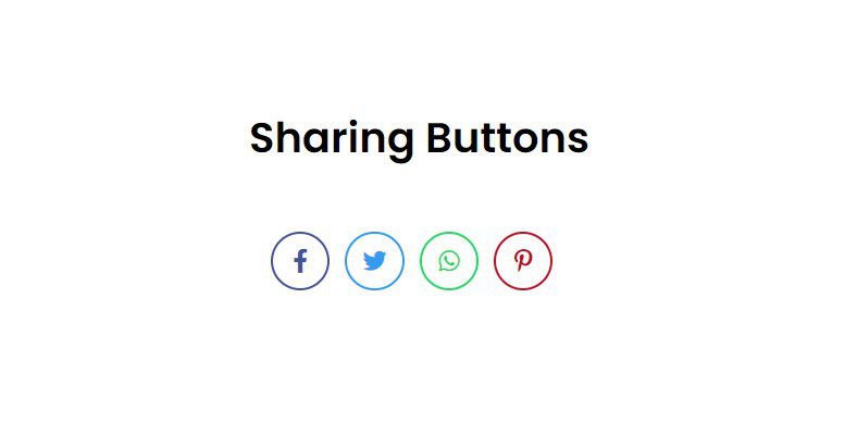 How To Use Sharing Buttons In Elementor - Spexo Addons